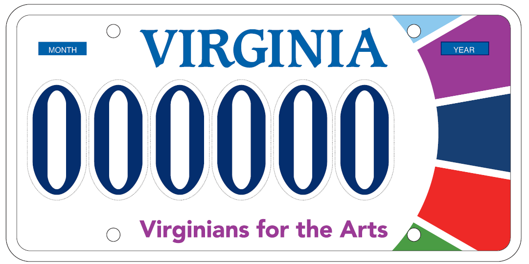 Arts License Plate – Virginia Commission for the Arts